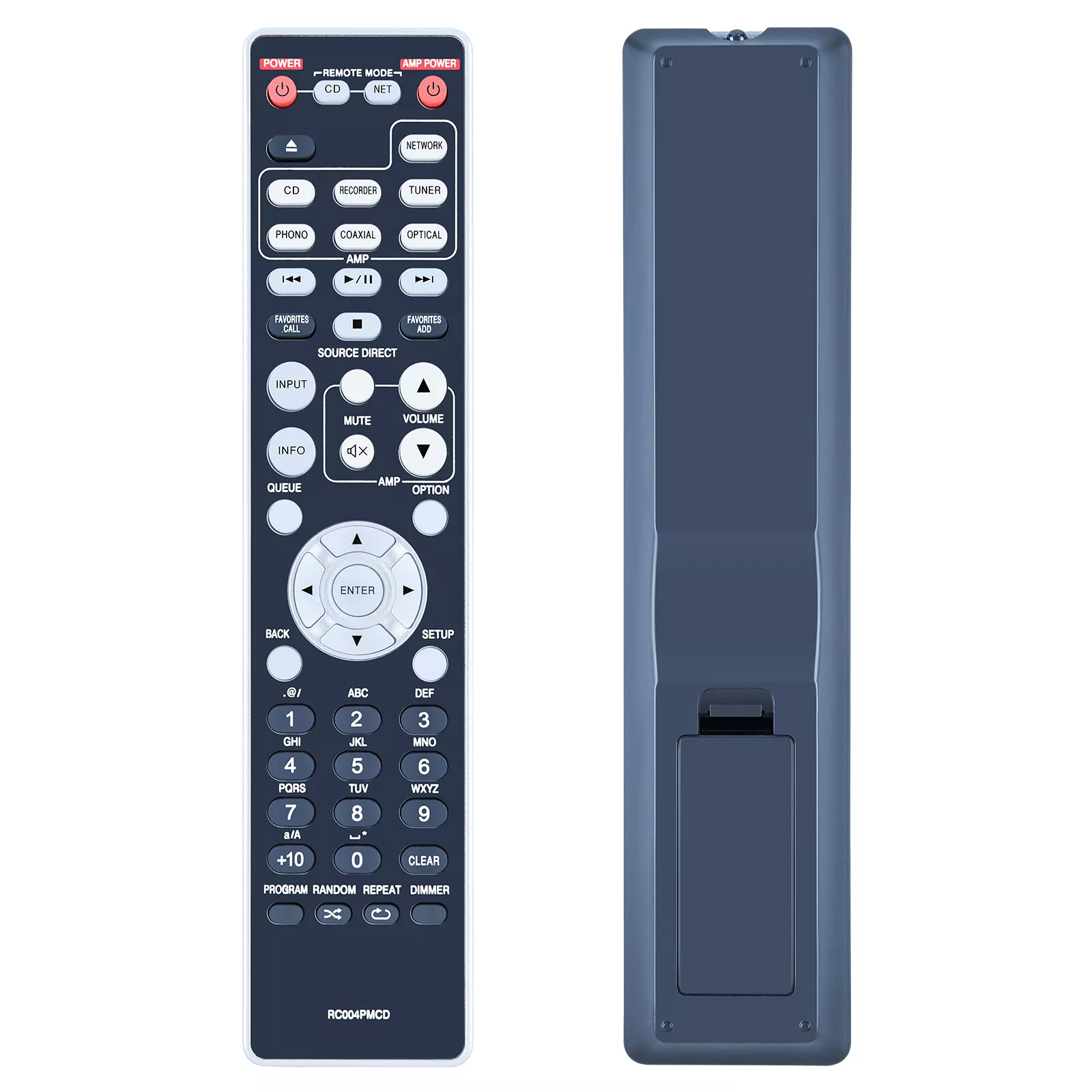 New RC004PMCD Replacement Remote Control For Marantz Audio CD Play­er ...