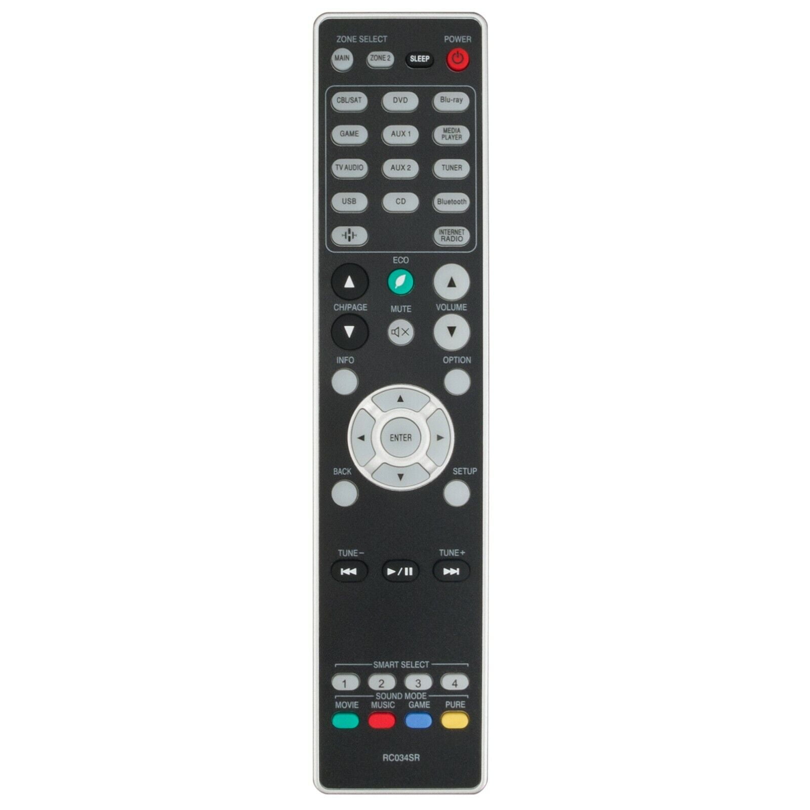 New RC034SR Replace Remote Control for Marantz AV Receiver NR1608 ...