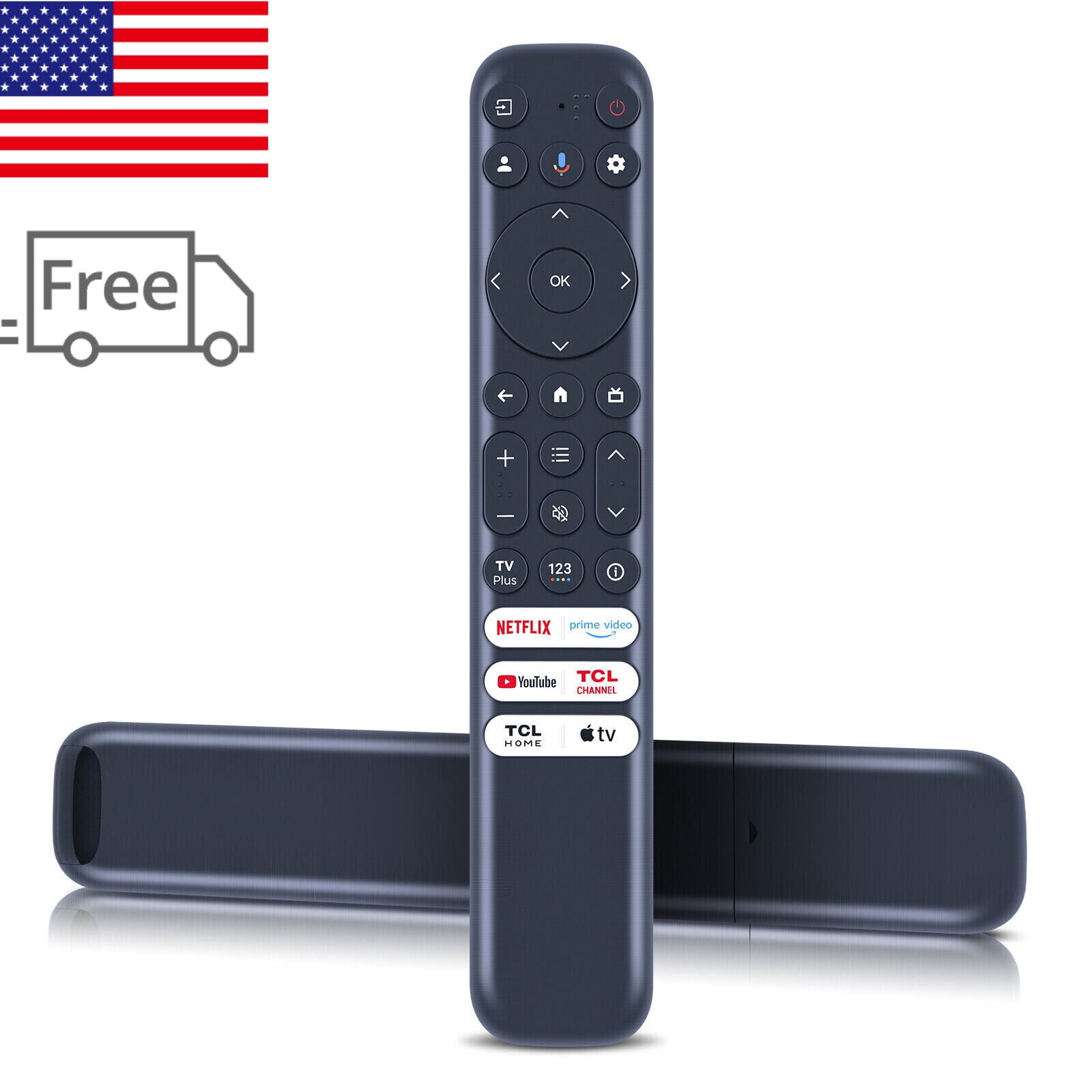 New RC813 FMB1 Voice Remote Control For TCL TV 43S370G 43S470G 50S470G ...