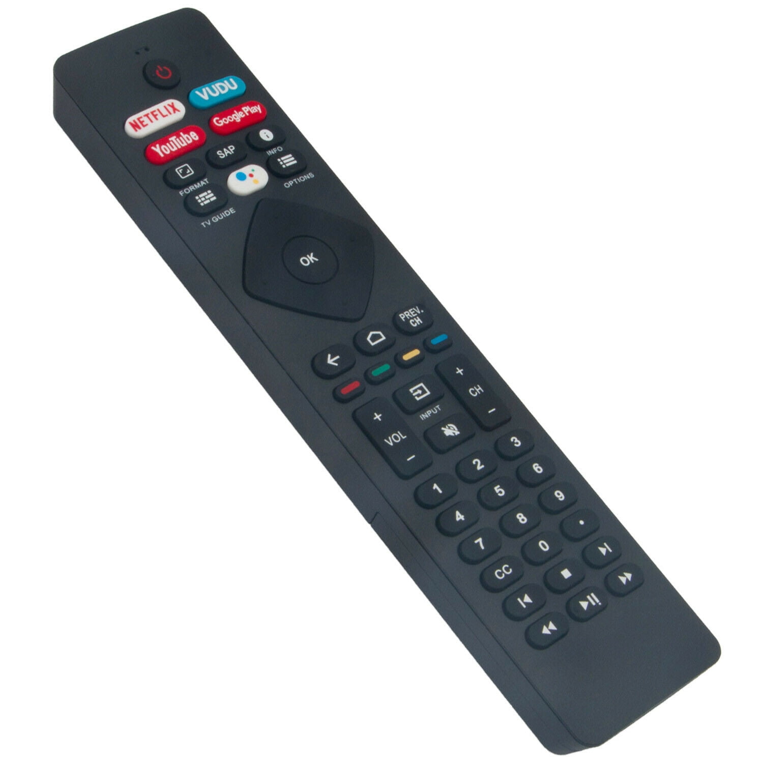 New RF402A-V14 Voice Replace Remote for Philips TV 55PFL5604/F7A ...
