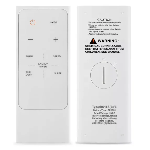 New RG15A(B)/E For Midea GE CL Magnavox Air conditioner Remote RG15A2(B ...