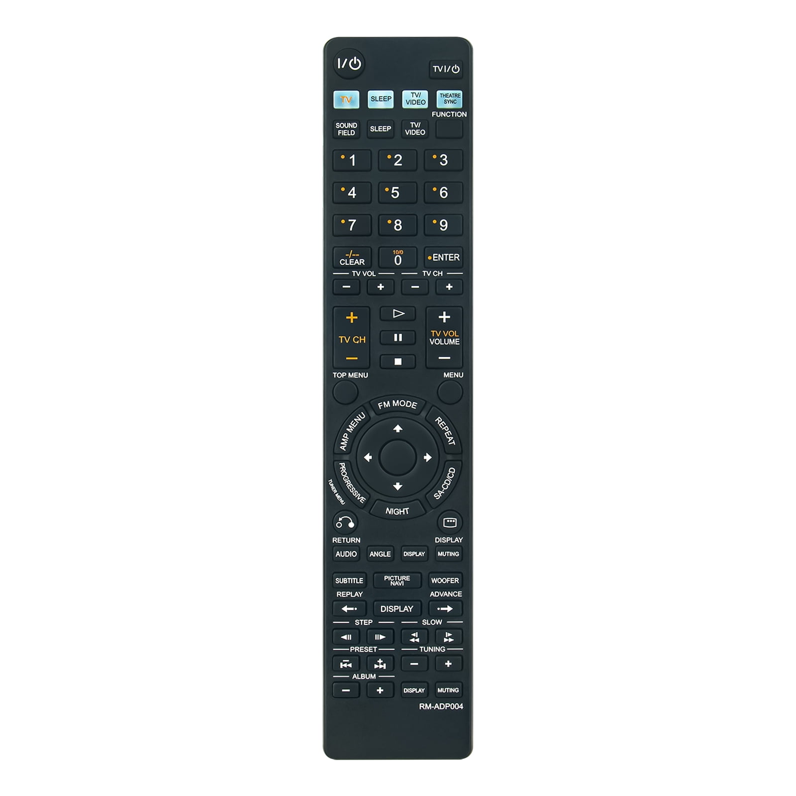 New RM-ADP004 Replace Remote Control compatible with SONY RMADP004 AV ...