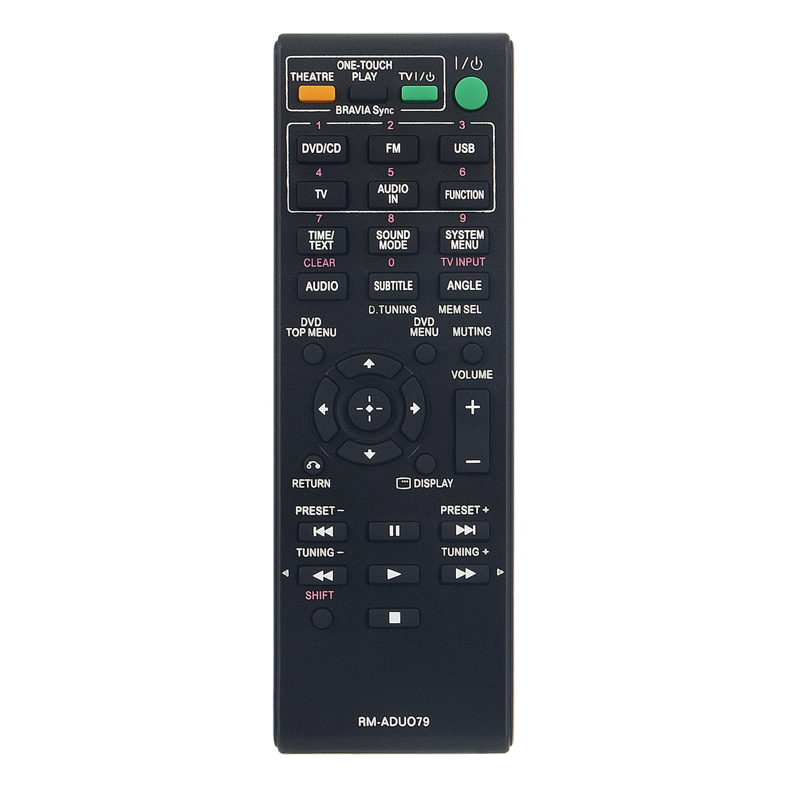 New RM-ADU079 Replace remote control fit for Sony Home Theater Systems ...