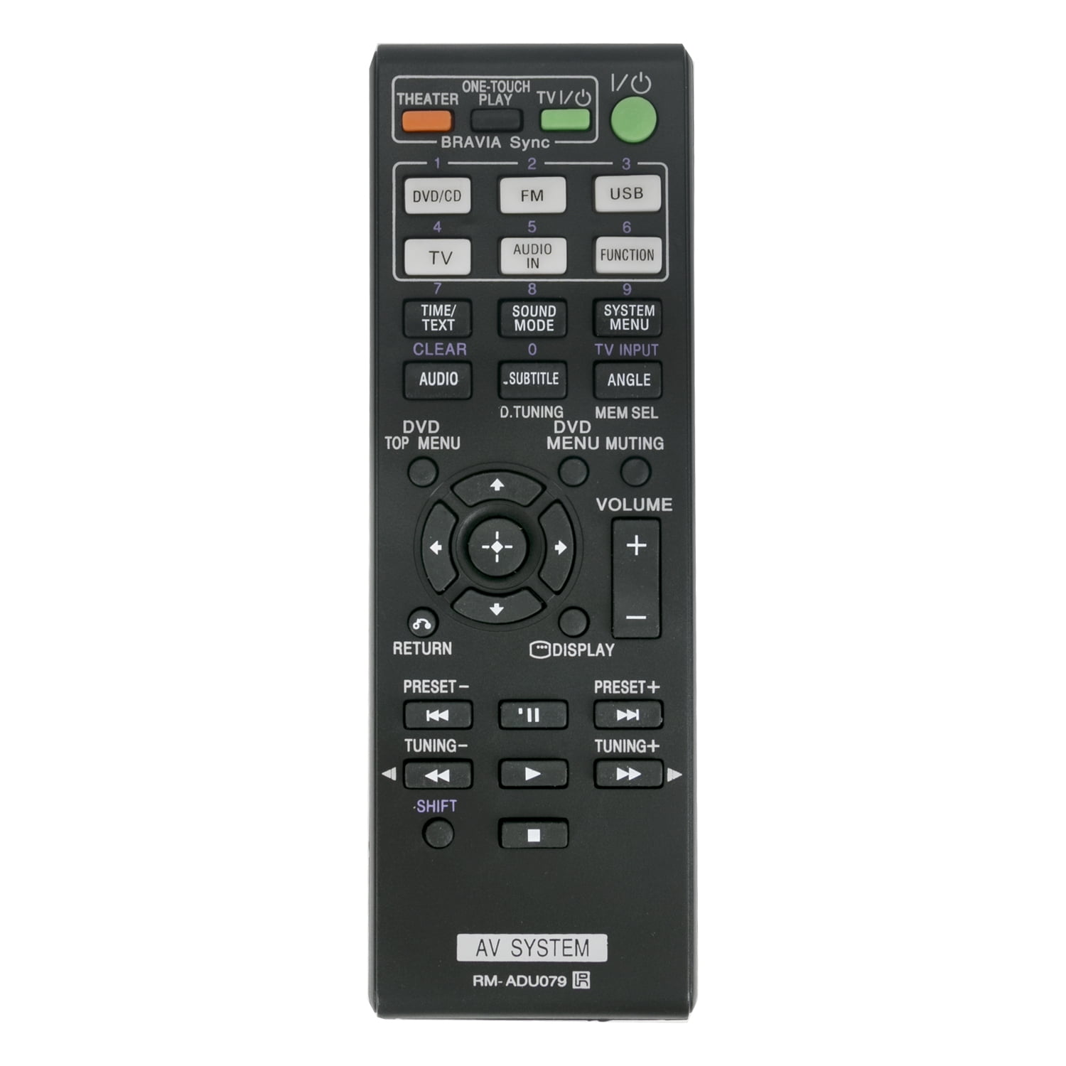 New RM-ADU079 Replaced Remote Control fit for Sony DVD Home Theater ...