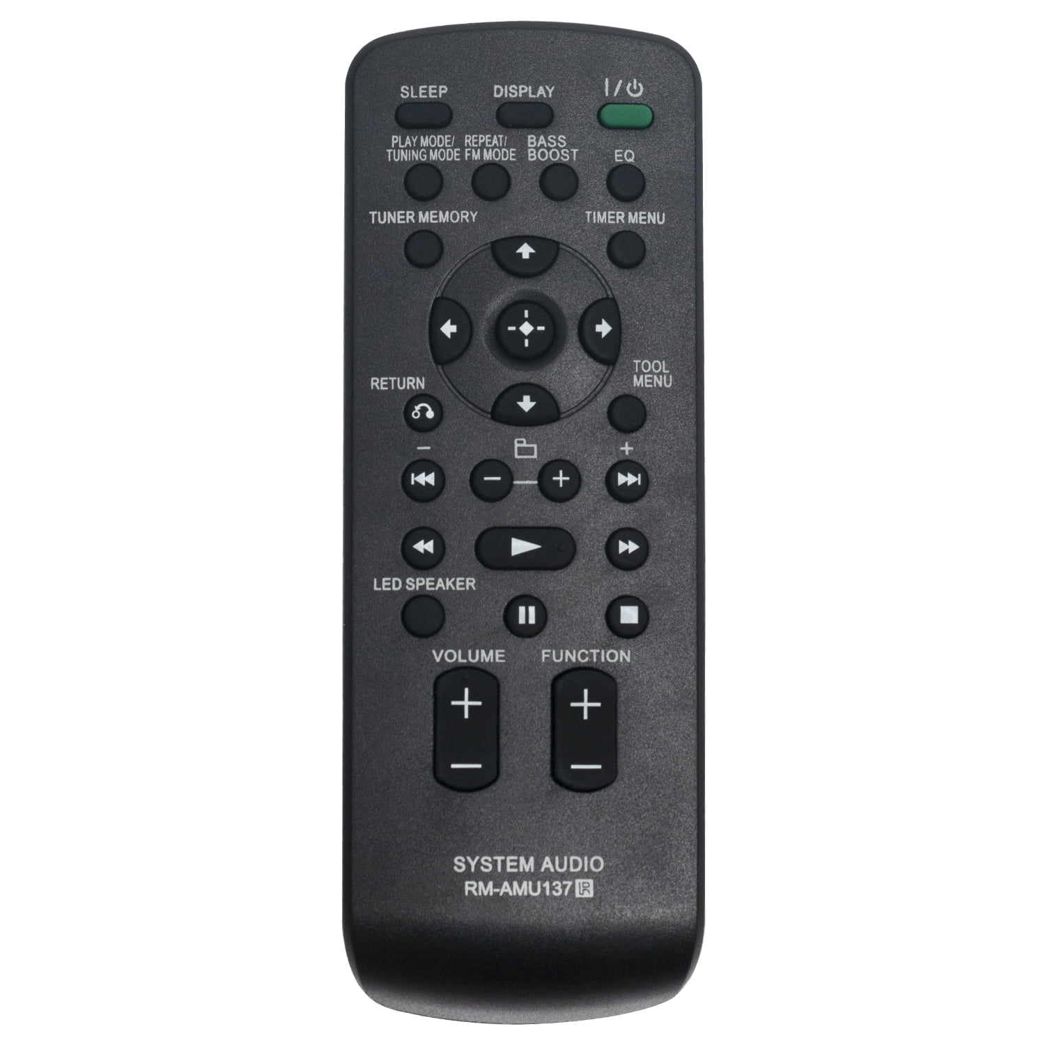 New RM-AMU137 Replace Remote Control for Sony Audio Stereo CMT-HX70BTR ...