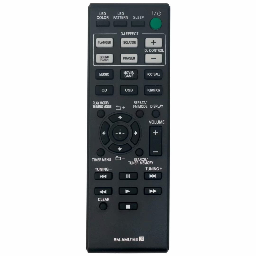 New RM-AMU163 Remote Control for Sony Home Audio System HCD-GPX555 HCD ...