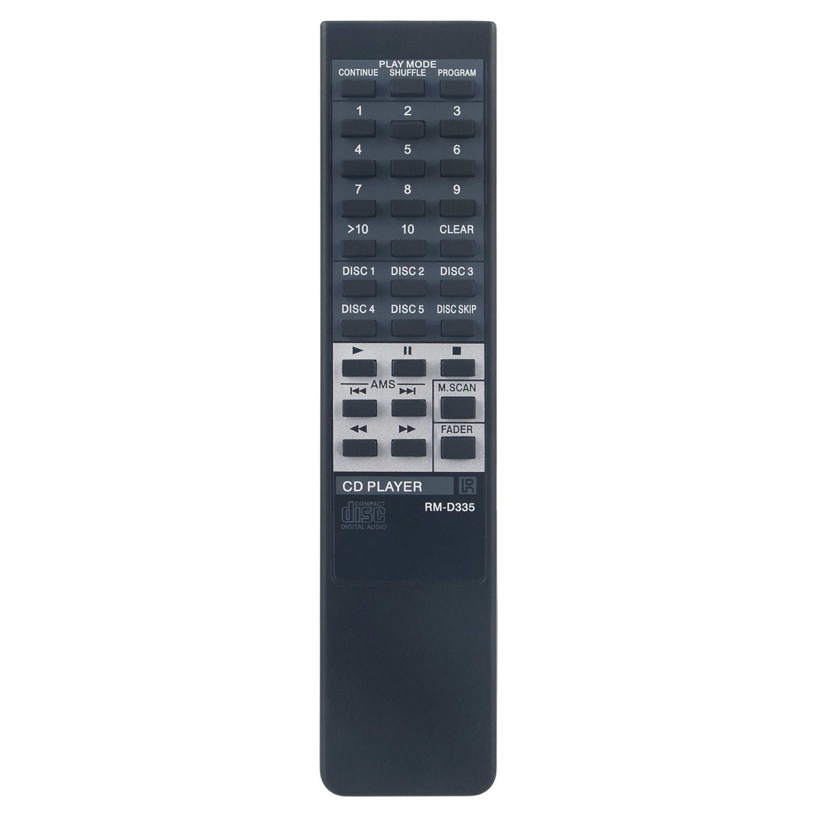 New RM-D335 Replaced Remote for Sony Compact Disc Player Sony Compact ...