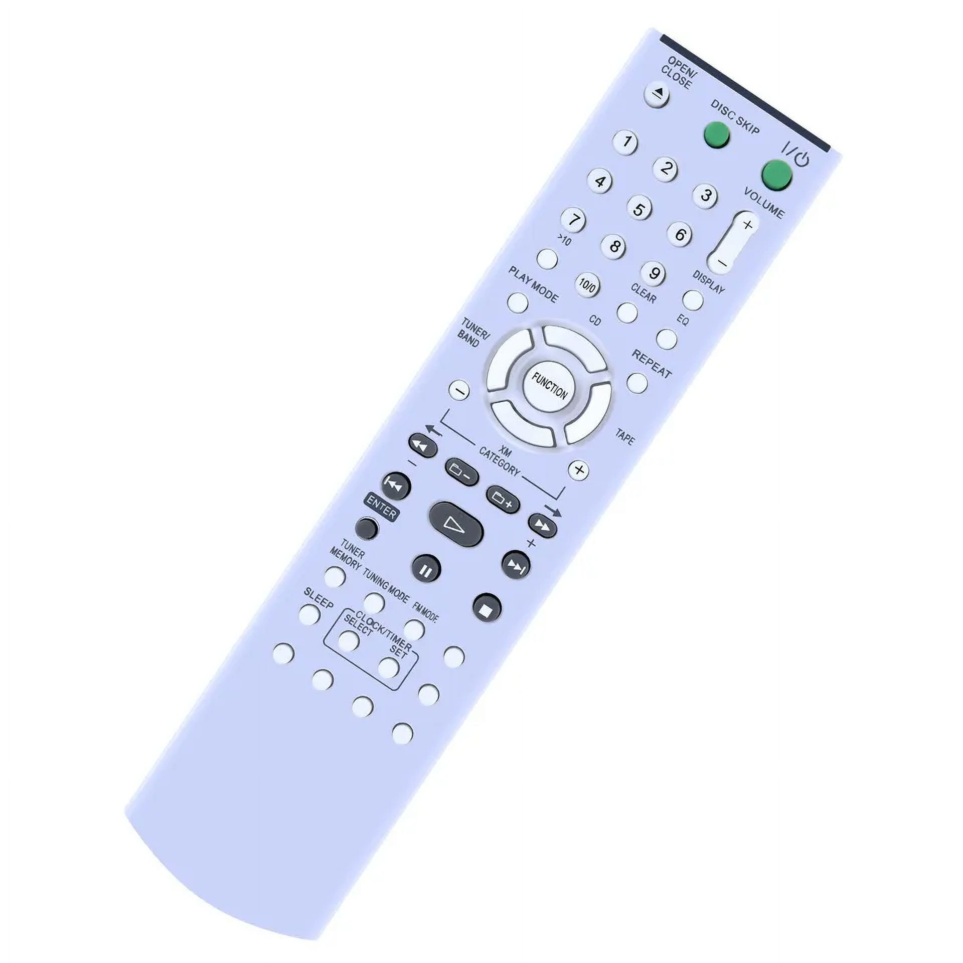 New RM-SCR50 Replace Remote Control compatible with SONY RMSCR50 Audio ...