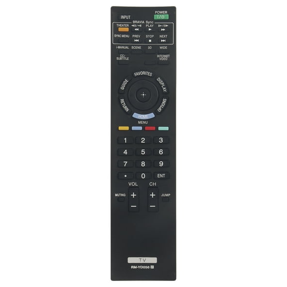 Replacement Remote Control Sony Bravia Tv