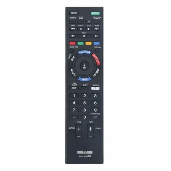 Replacement Remote Control Sony Bravia Tv