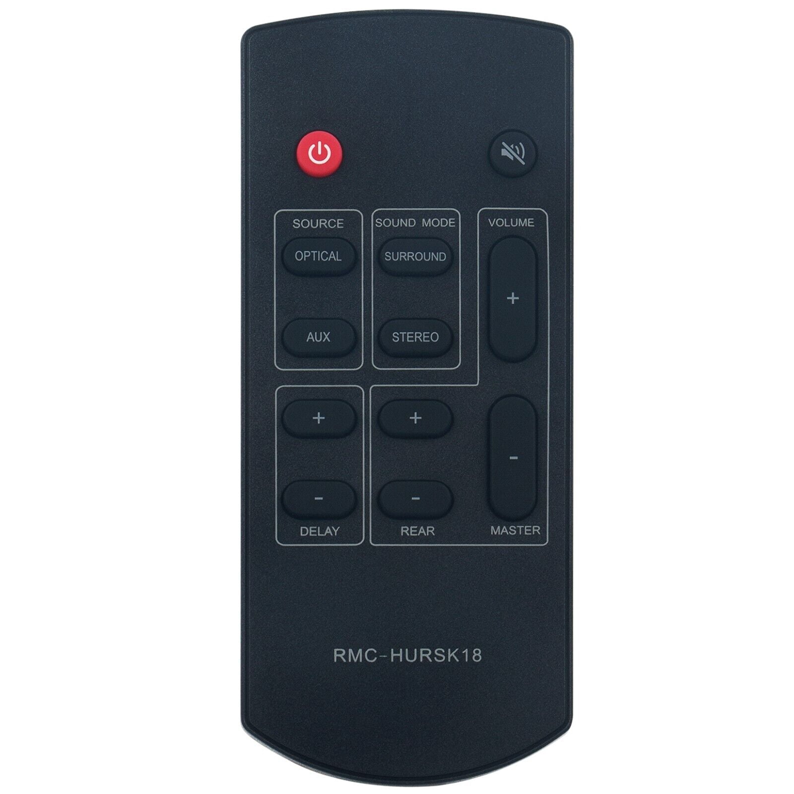 New RMC-HURSK18 Replaced Remote Control Fit for Insignia Universal Rear ...
