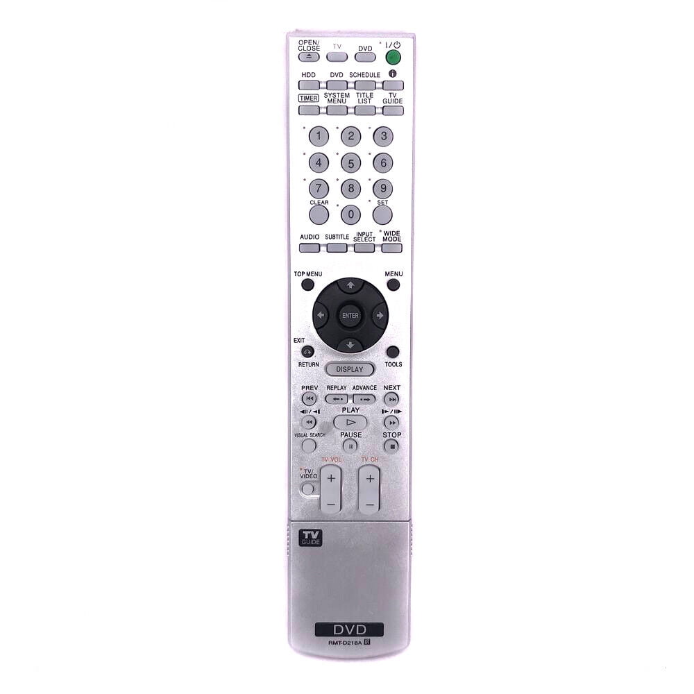 New RMT-D218A For DVD DVDR Recorder Player Remote Control RDRHX715 ...