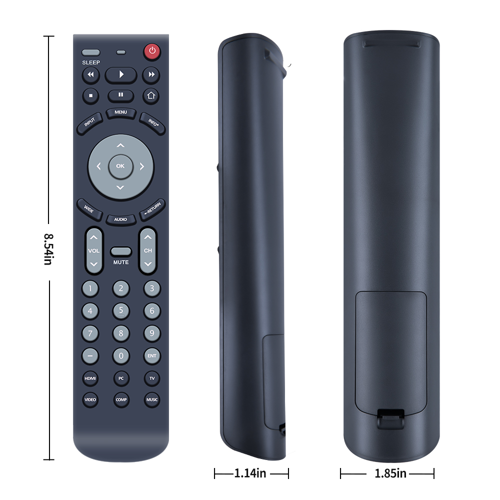 Meruido Mini DC5-24V 14/21 Keys 2811 Remote Control RF Controller for ...