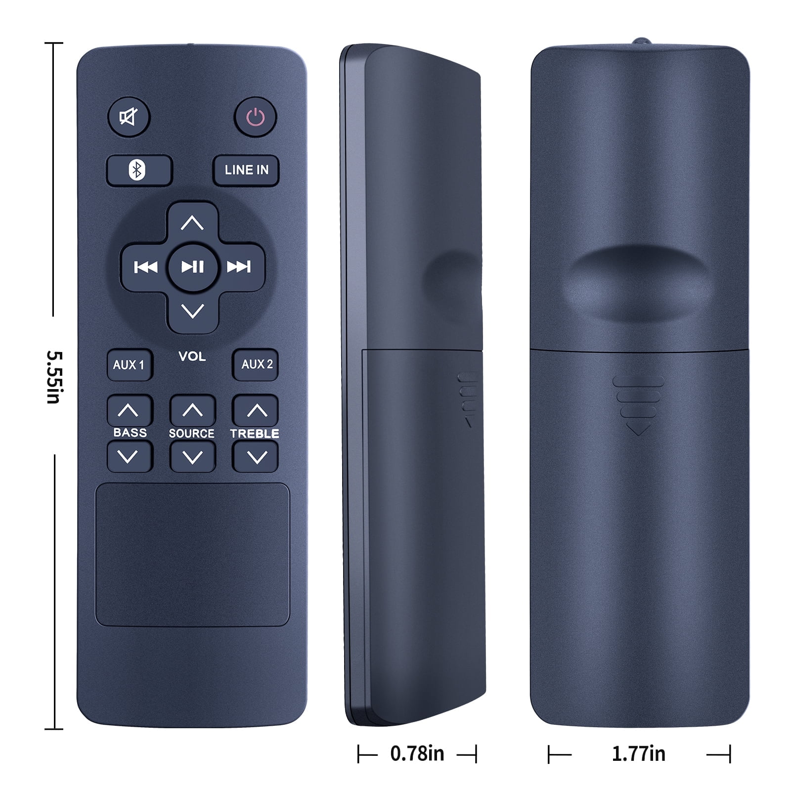 New RTS7010B Replacement Remote Control fit For RCA Home Theater ...
