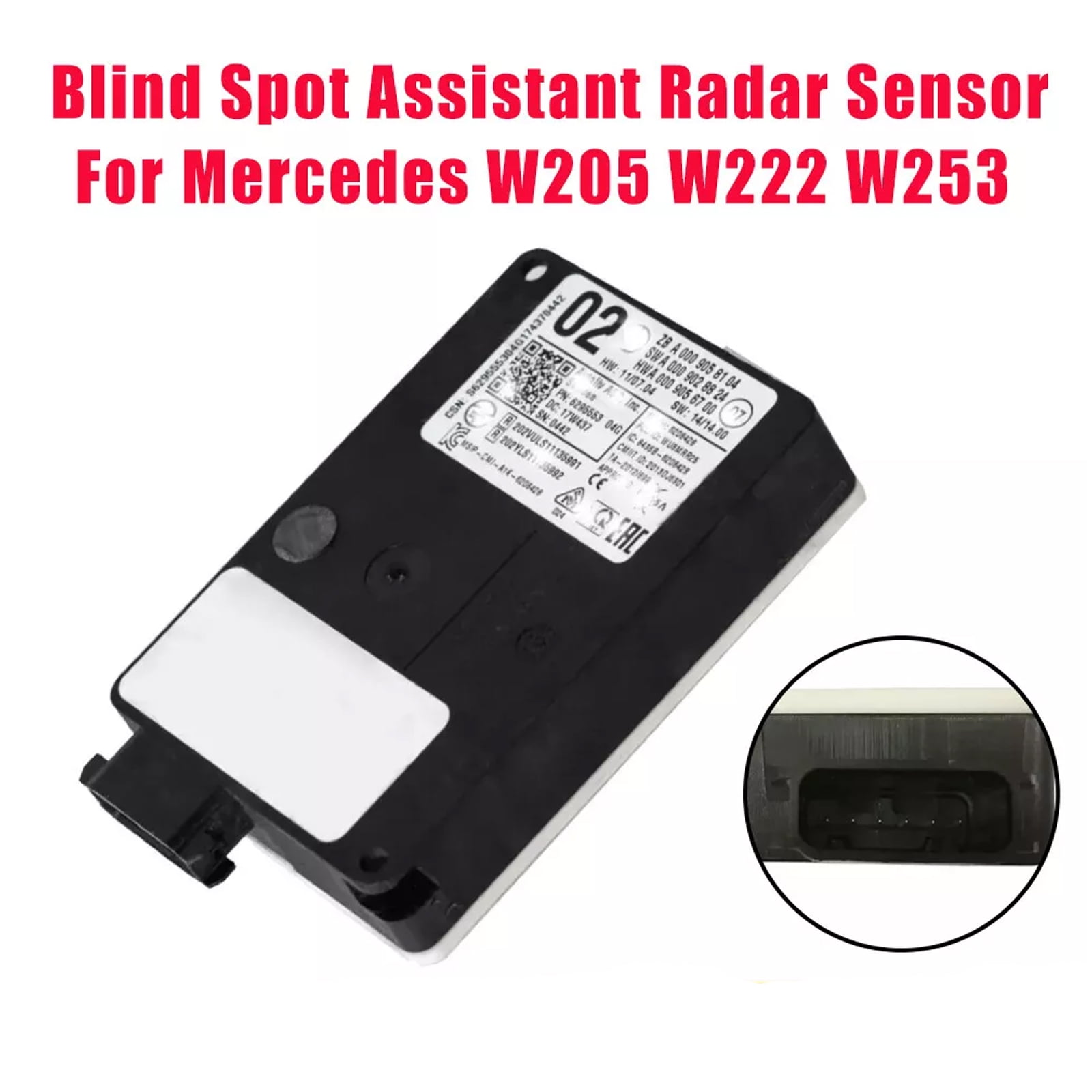 New Radar Sensor Distronic Control Unit A0009058104 For Mercedes W205 ...