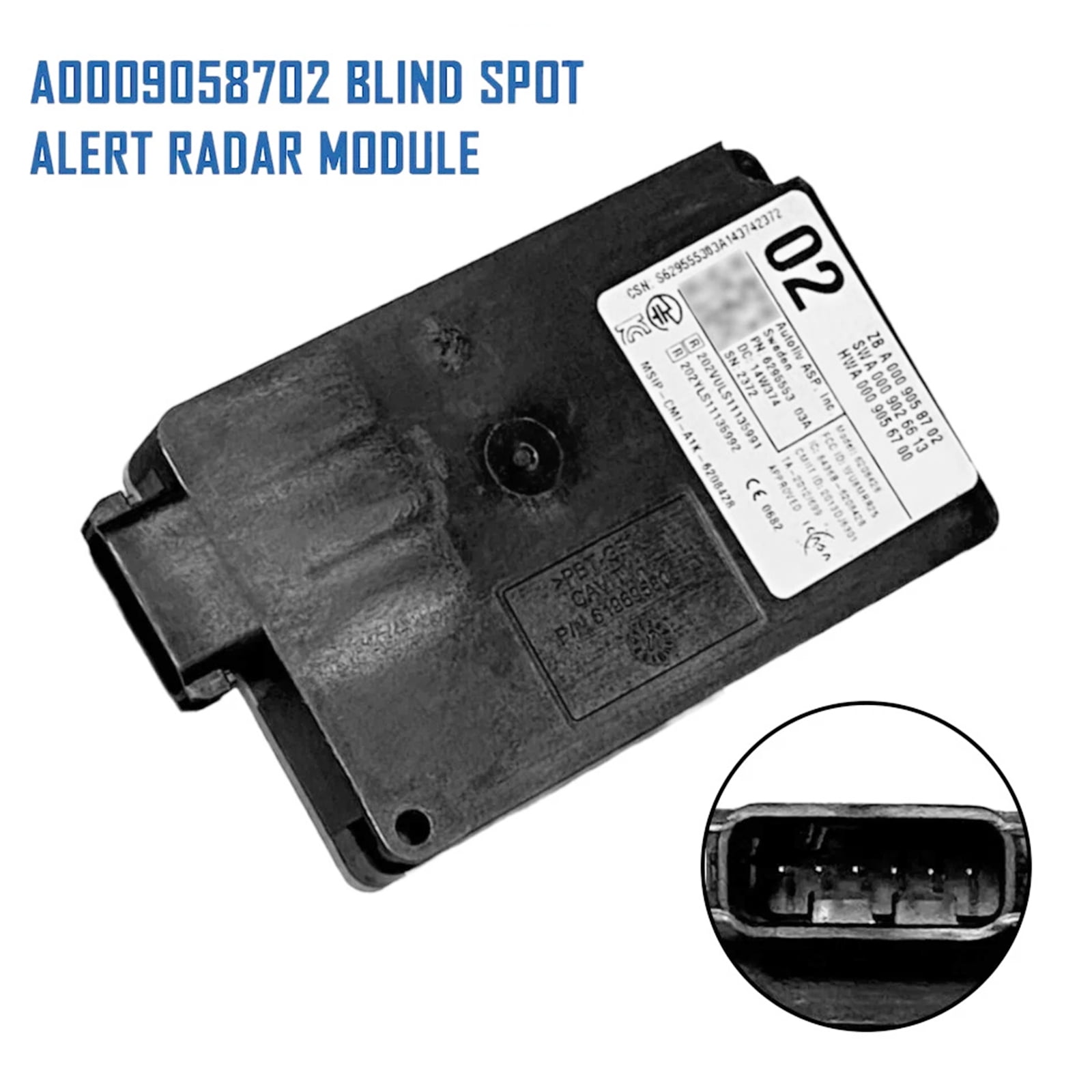 New Radar Sensor Distronic Control Unit A0009058702 For Mercedes W212 ...