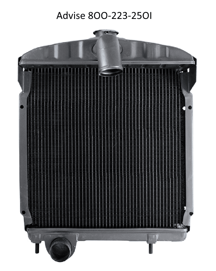 New Radiator for International Farmall Tractor all A, B, BN models with ...