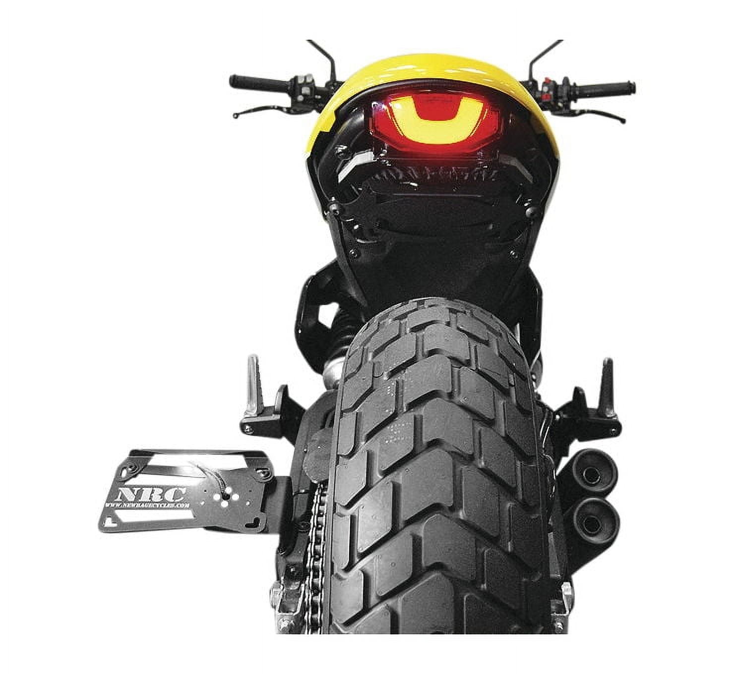 New Rage Cycles 1260-SIDE Side Mount License Plate Bracket - Walmart.com