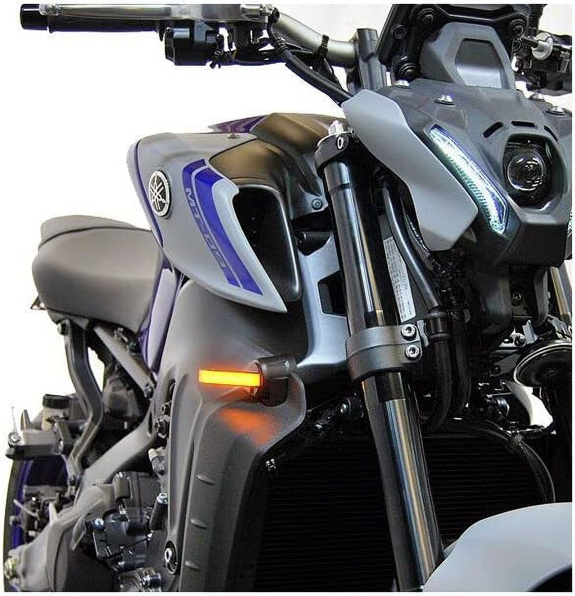 New Rage Cycles 21+ Yamaha MT-09 Front Turn Signals - Walmart.com