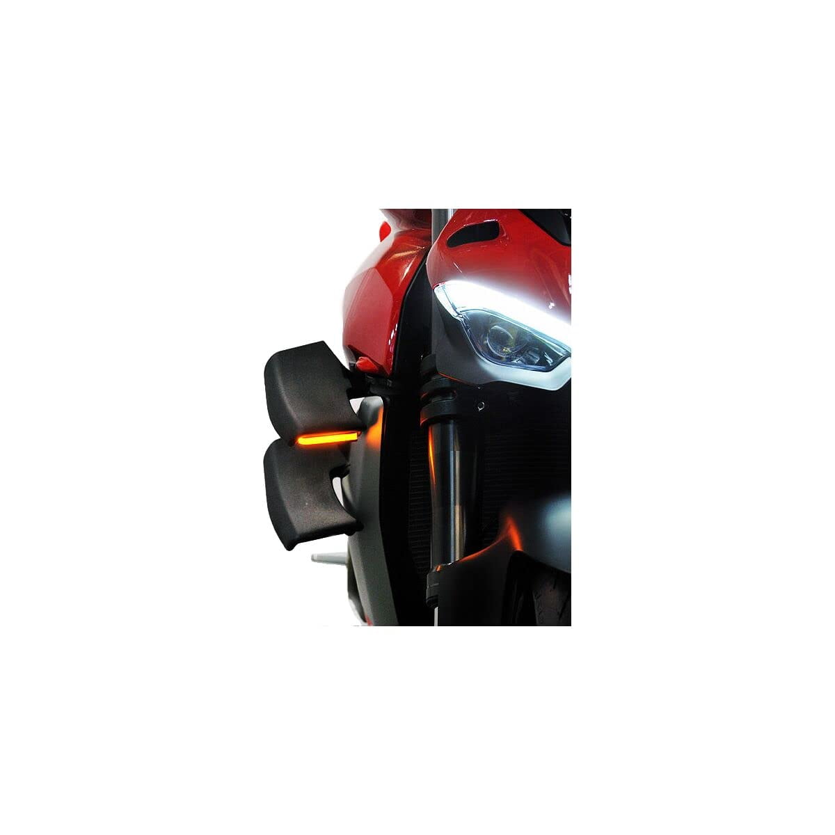 New Rage Cycles 22+ Ducati Streetfighter V4/ 2020 V2 Front Turn Signals ...