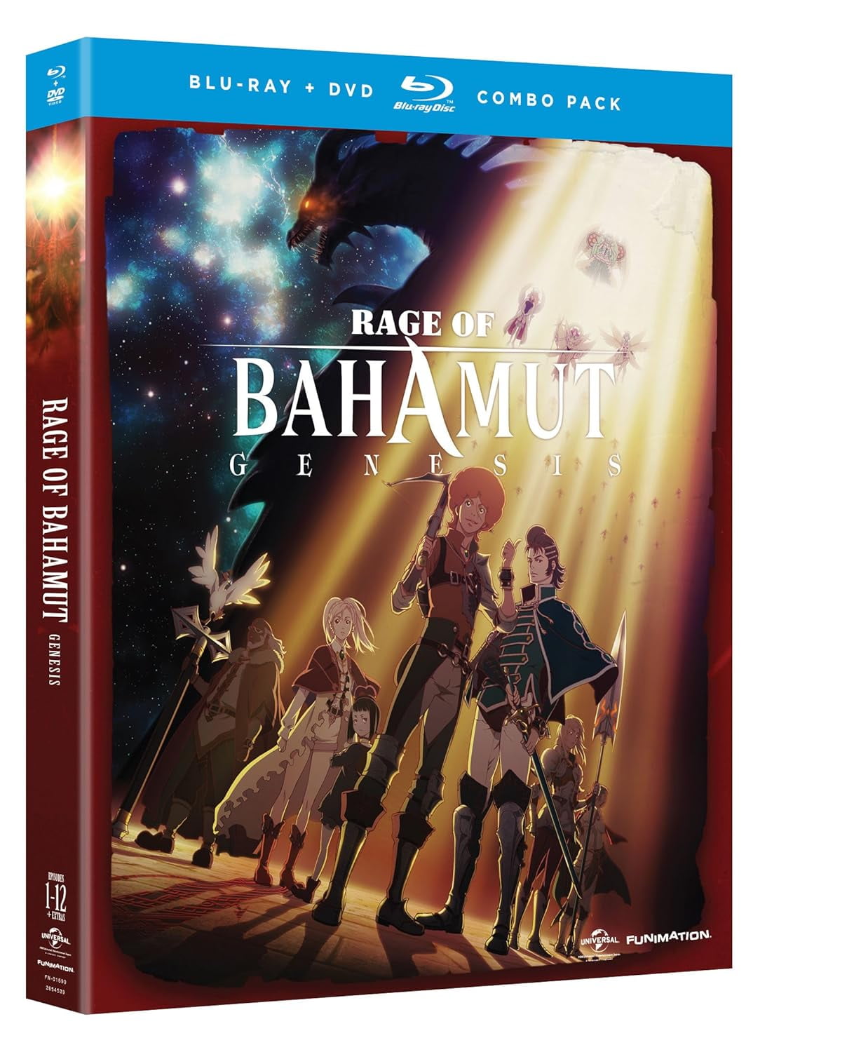 New Rage of Bahamut: Genesis (Blu-ray + DVD) - Walmart.com