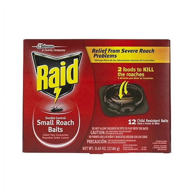 Raid® Double Control Small Roach Baits Plus Egg Stoppers 47 Off