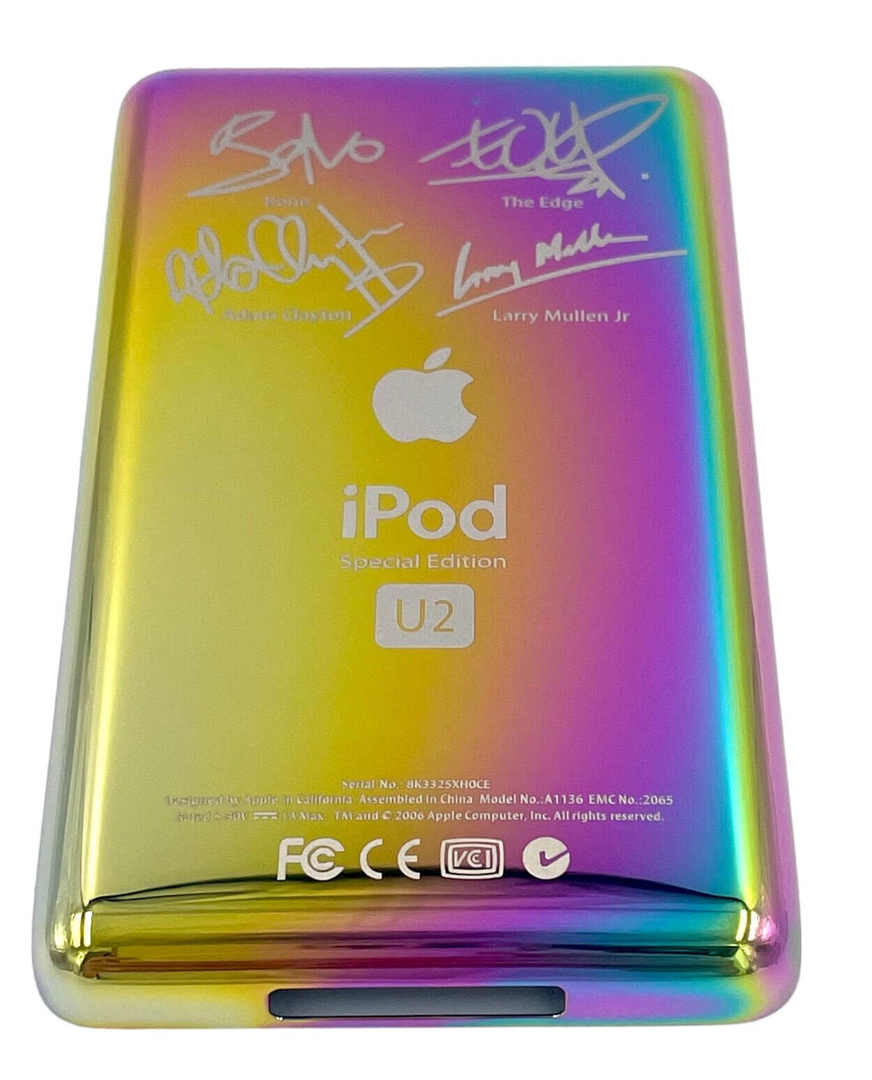 New Rainbow U2 Edition iPod Classic 5th 6th 7th Thick Back Housing Rear ...