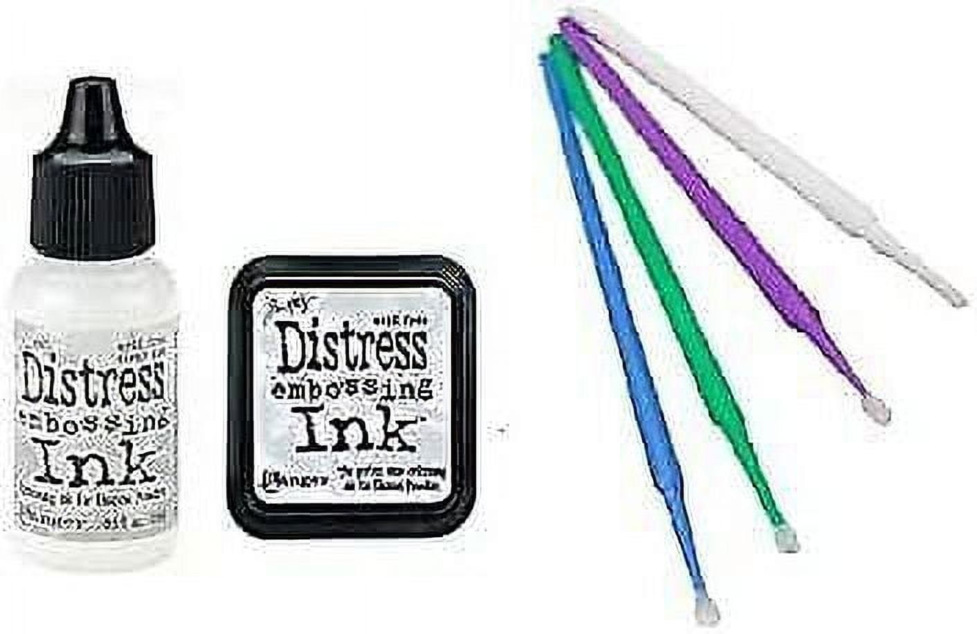 New Ranger Tim Holtz Embossing Bundle - Includes Distress Embossing Ink ...