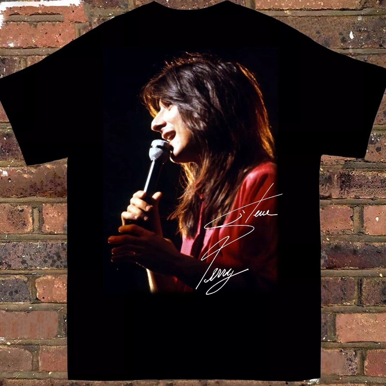 New Rare Steve Perry 80s Collection Singer Men S-235XL Shirt - Walmart.com