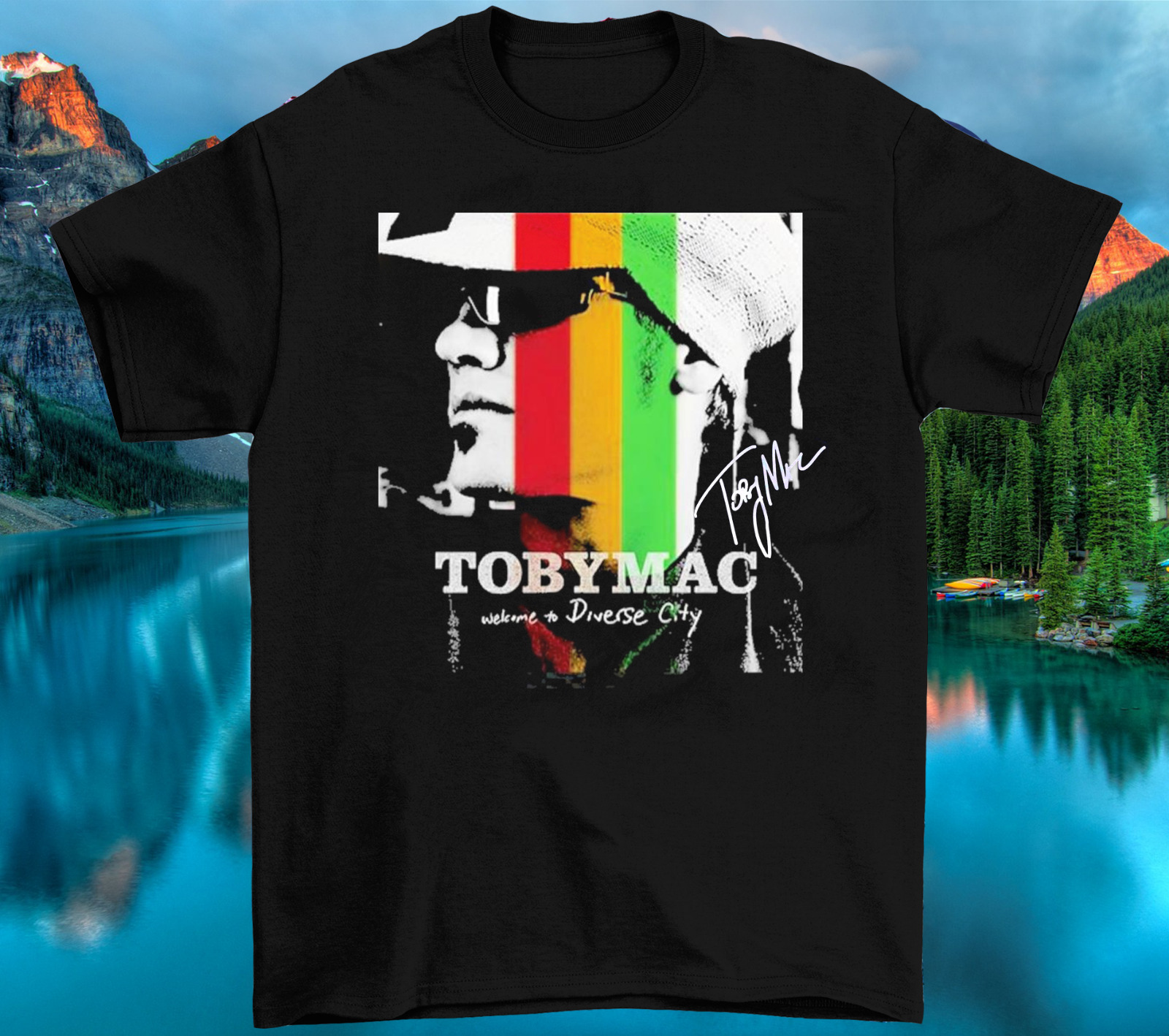 New Rare! Tobymac Signature Cotton Black All Size Unisex Shirt ...
