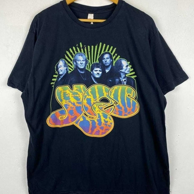 New Rare Yes Band Album 90s Collection Singer Gift For Fans Classic T ...