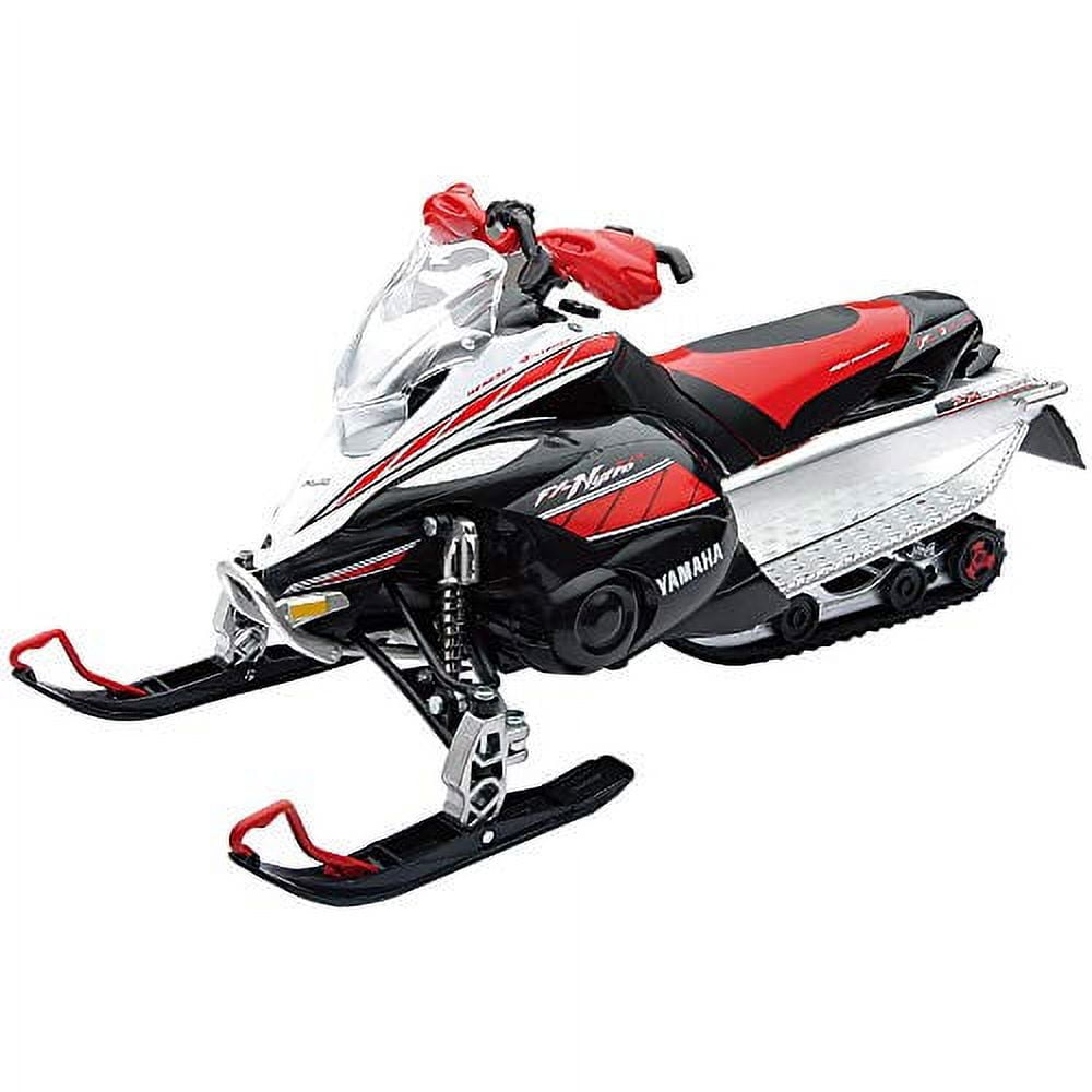 New Ray 1:12 Scale Snowmobile Red/White Yamaha FX Nytro Snowmobile ...