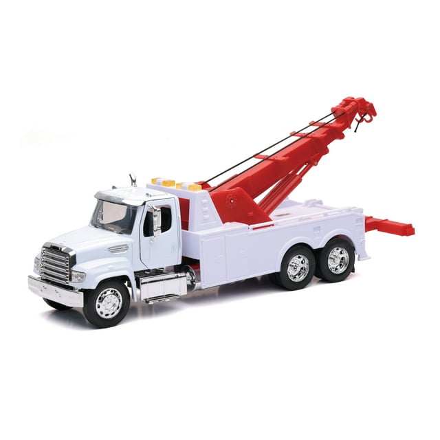 New Ray 1:32 Scale Freightliner Free-Wheeling 114SD Tow Truck - Ages 5 ...