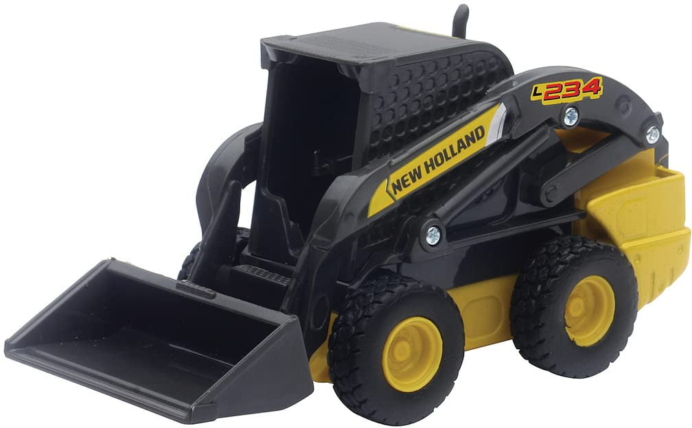 New Ray Toy Tractor - New Holland Backhoe with Diecast Frame and ...