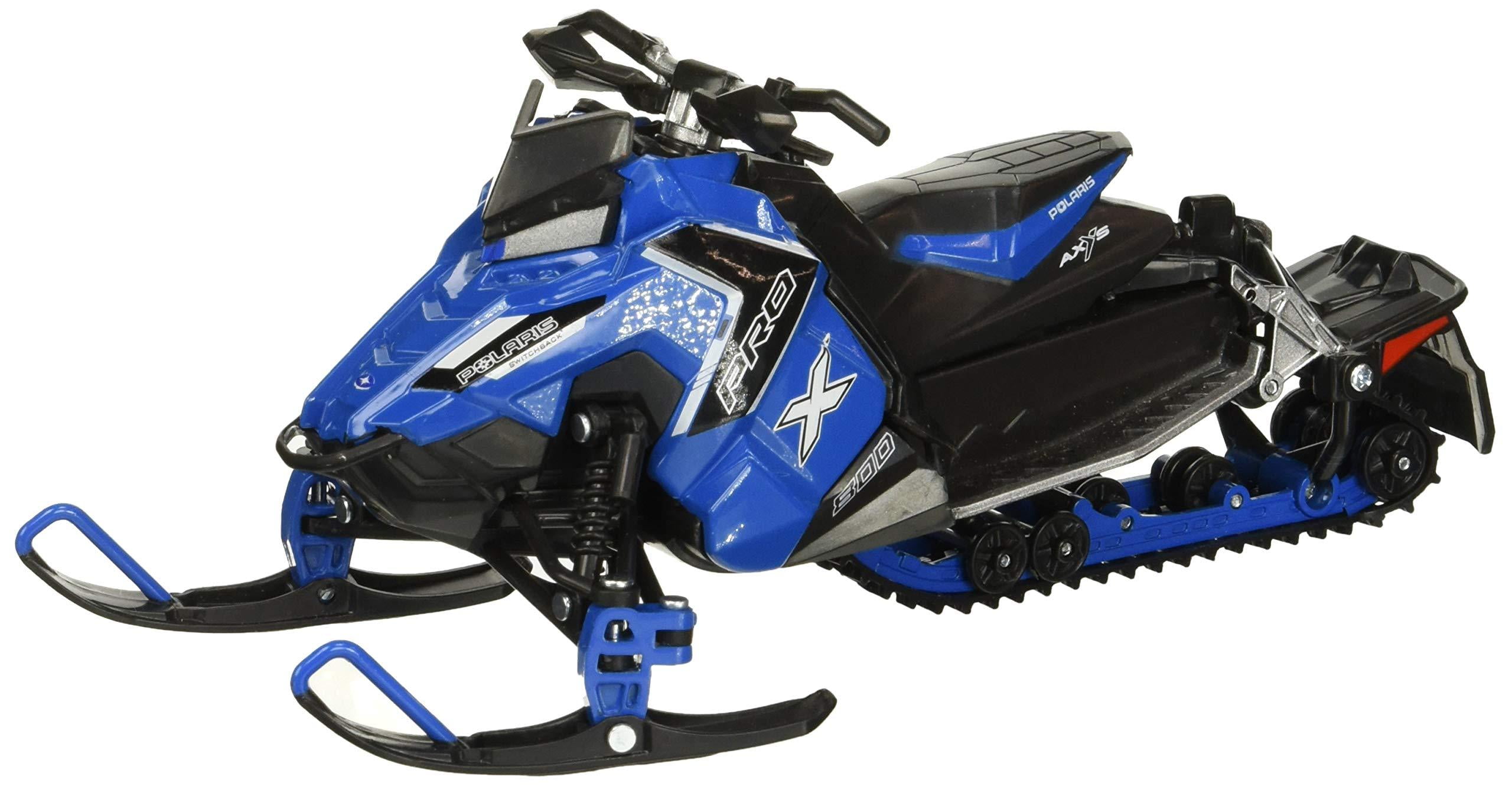 New Ray Toys Polaris 800 Switchback Model Snowmobile, 1/16 Scale, White ...