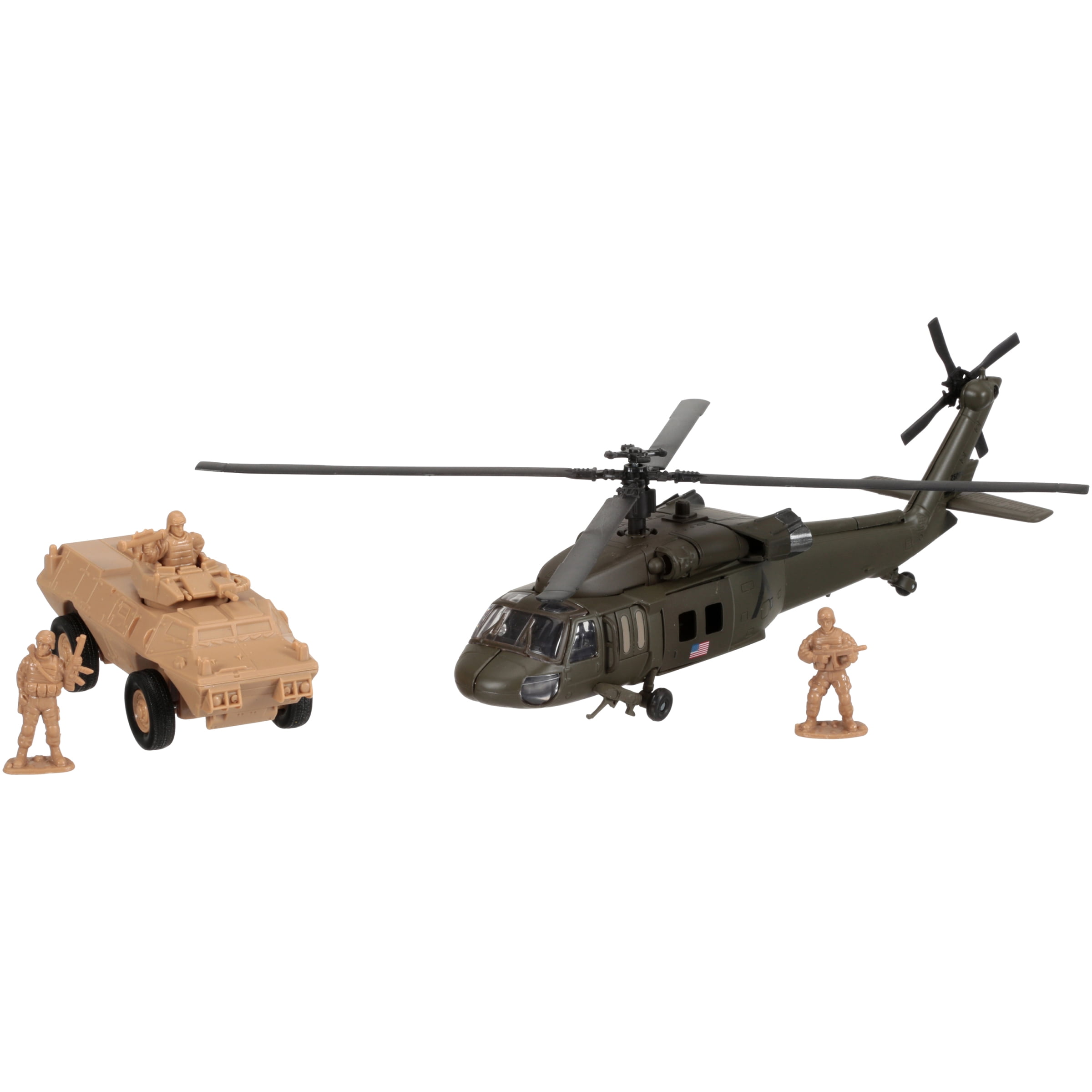 New-Ray Military Mission Helicopter + Tank Set 5 pc Box - Walmart.com