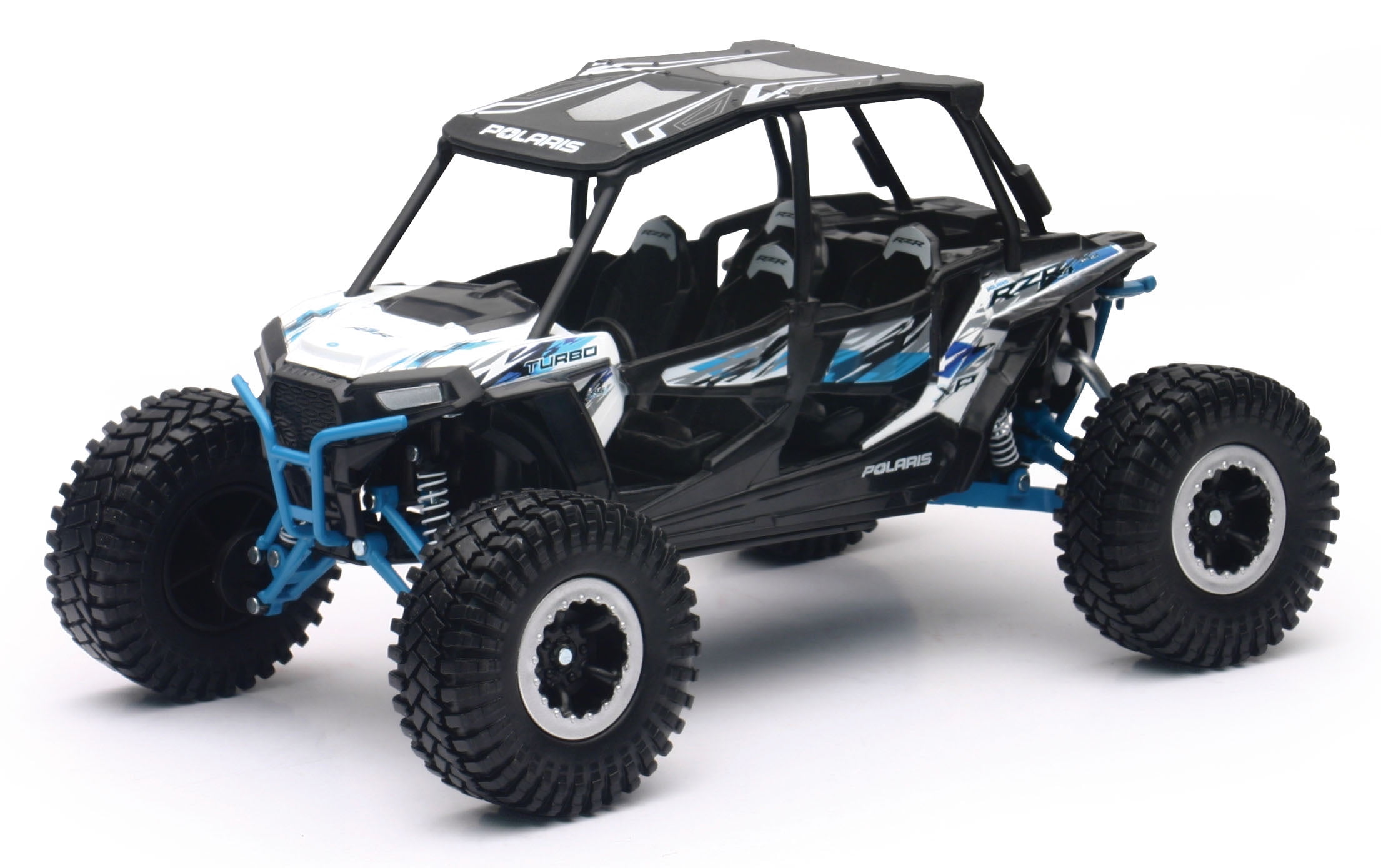 New Ray Multi-Color Die Cast 1:18 Scale Polaris RZR XP4 UTV Free ...
