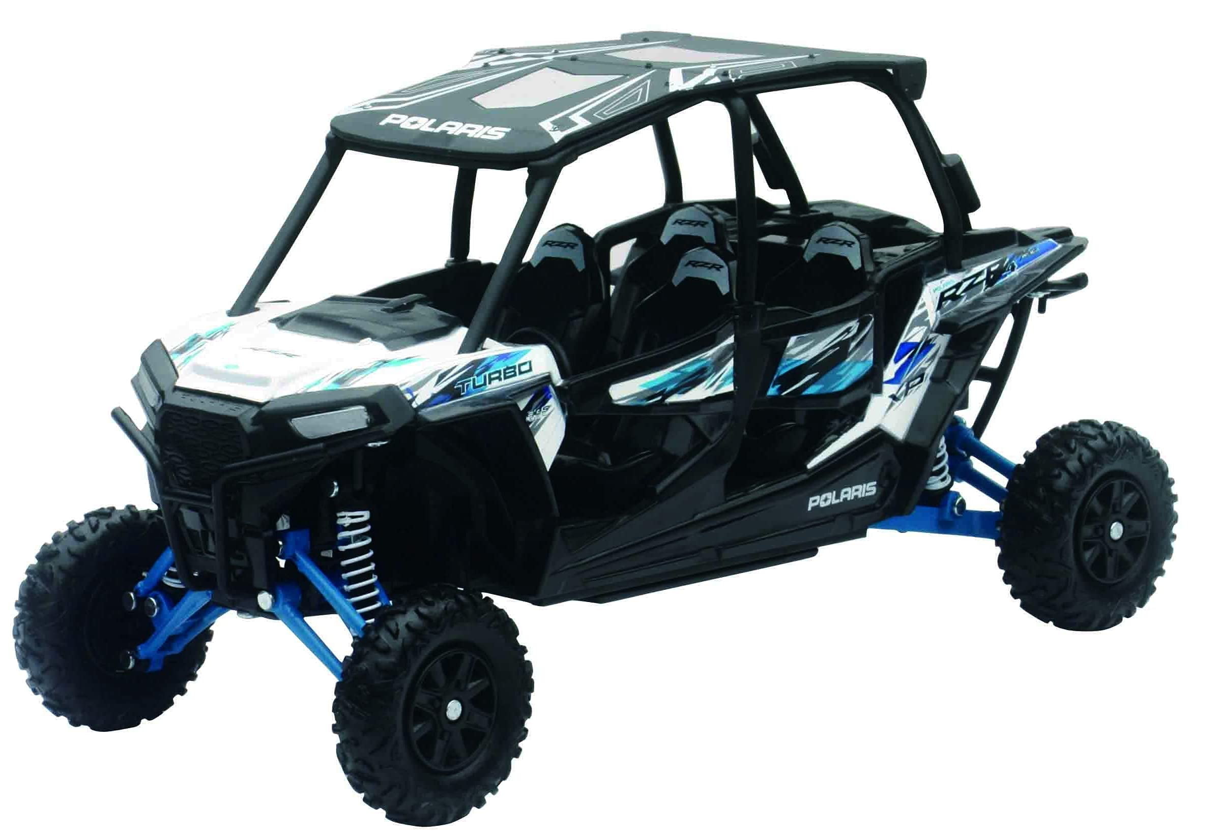 New-Ray Toys 1:18 Polaris RZR XP 4 Turbo (Matte White Lightning ...