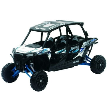Polaris RZR XP 4 Turbo EPS ATV, Orange - New Ray 57843A - 1/18 scale Diecast Model Toy Car ...