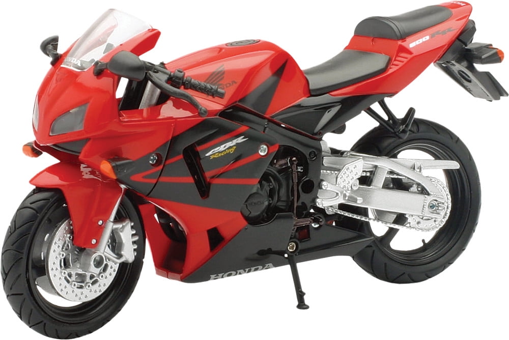 New Ray Toys 42603 Street Bike 1:12 Scale Motorcycle - CBR600R Red 2006 ...