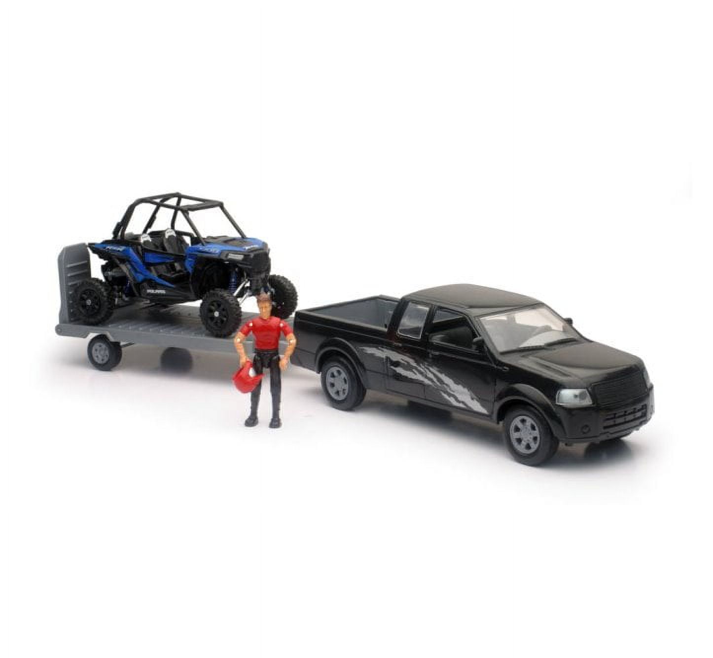 New Ray Toys Pick Up Truck with Polaris RZR XP1000 Play Vehicle Set ...