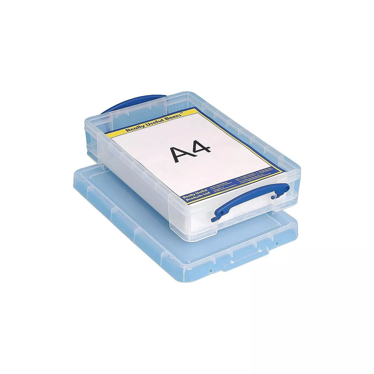 New Really Useful Box 4 Liter Snap Lid Storage Bin - Walmart.com