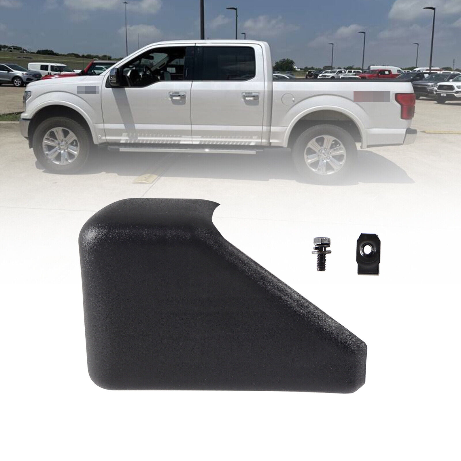 New Rear Left Driver Side Running Board End Cap Step Fits 2015-2020 ...