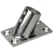 Sea-Dog 281600-1 60° Stainless Steel Rectangular Base - 7/8" - Walmart.com