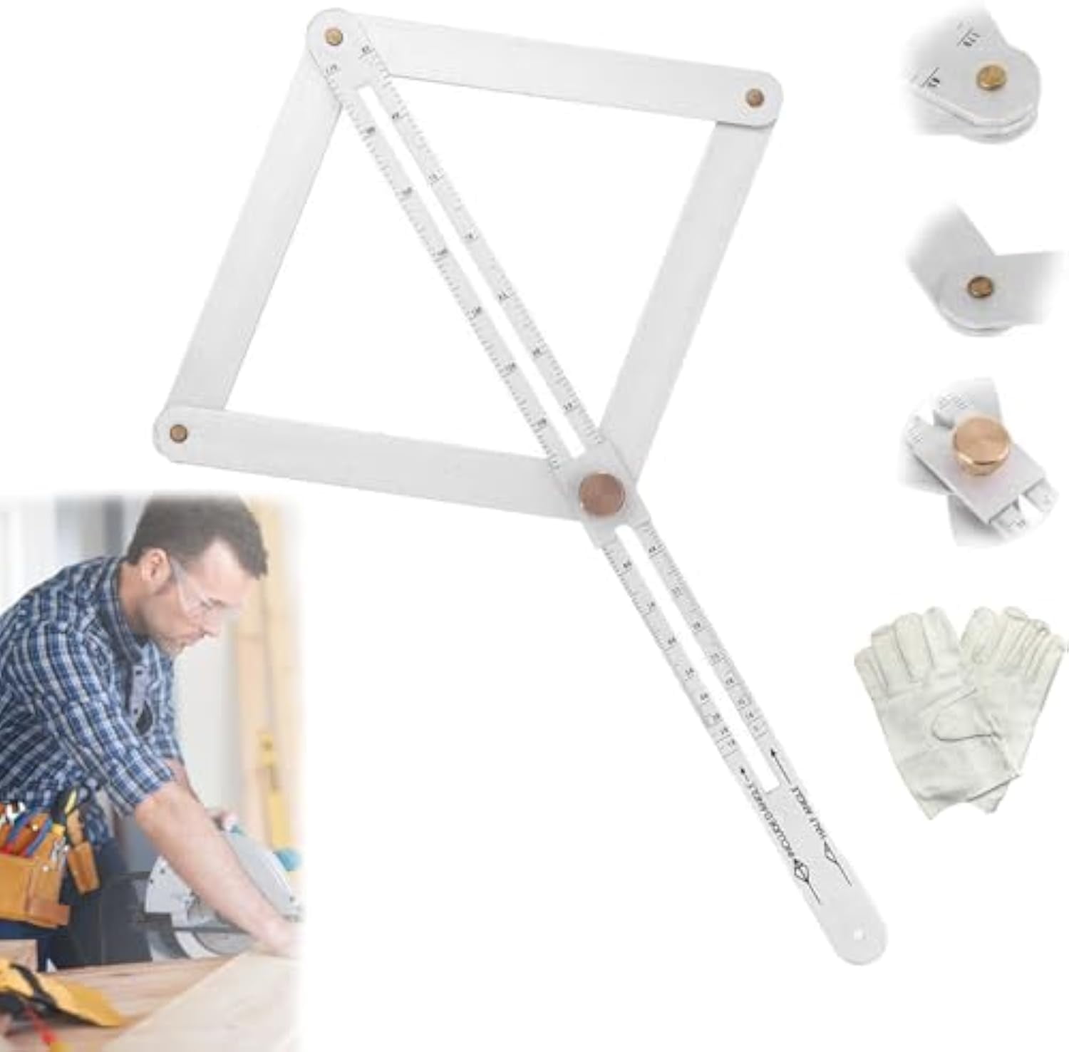 New Rele Premium Corner Angle Finder, Protractor Angle Finder Tool ...