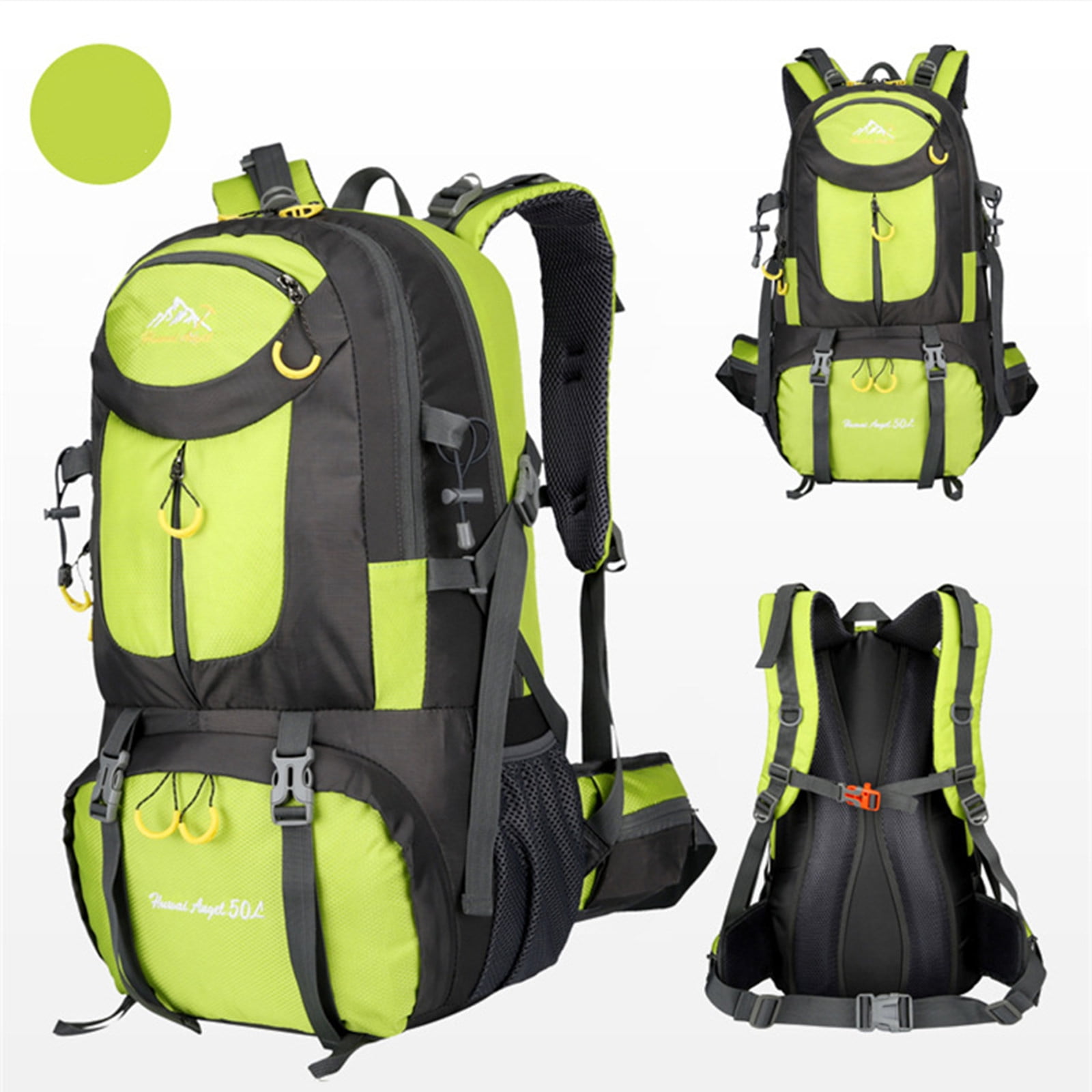New Release,50L Hiking Backpack, Lightweight Camping Bag with 45+5 ...