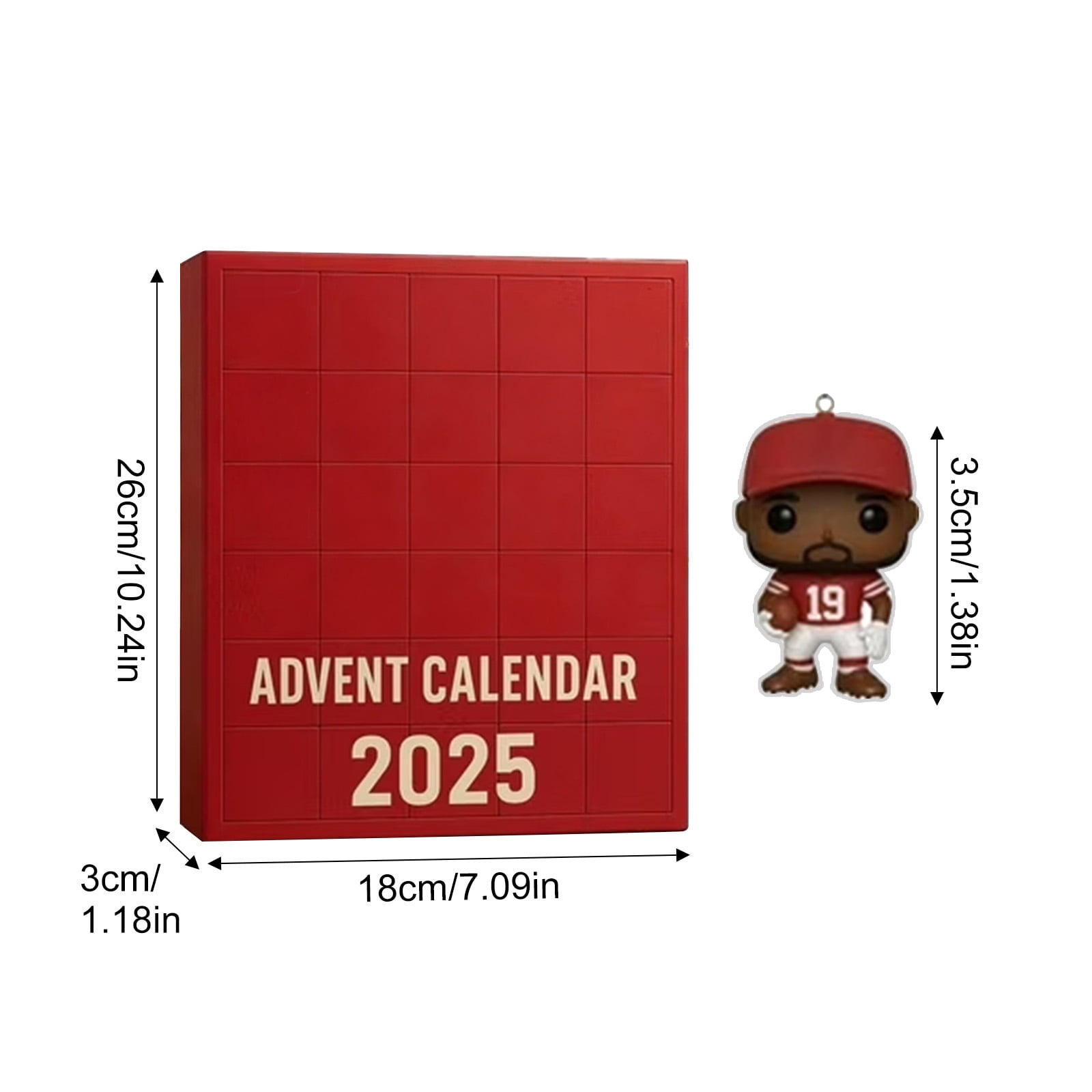 New Release! 81th Football Anniversary Advent Calendar 2025, 24 Days ...