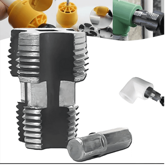 New Release,Drill PVC Thread Maker Tool Plastic Pipe Tap Die Set for ...