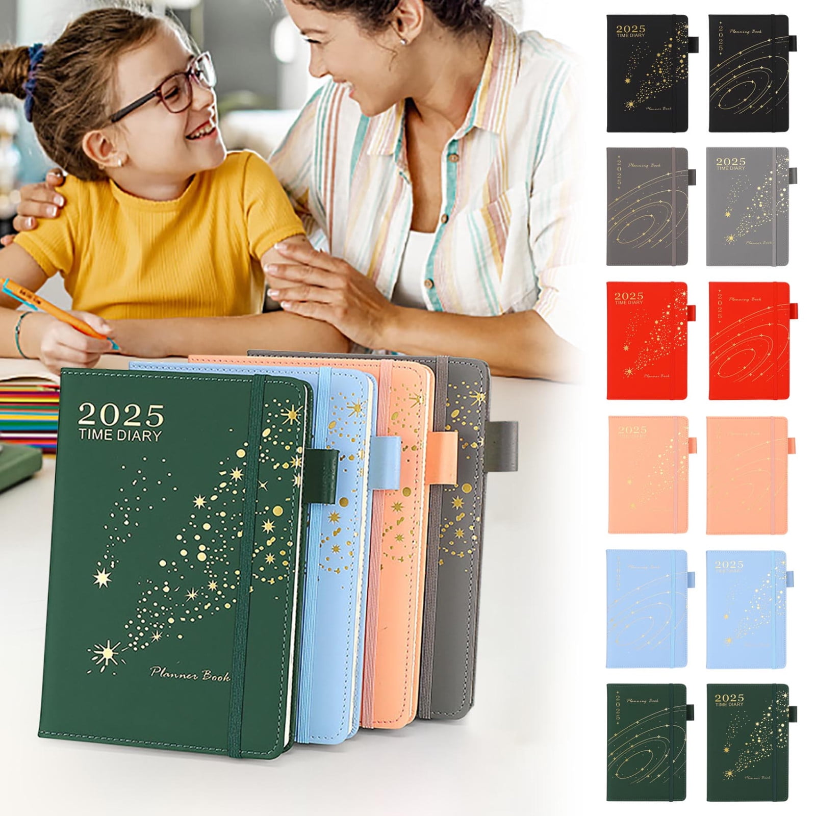 New Release, English Spanish Schedule Planner, 2025, Durable Ring ...