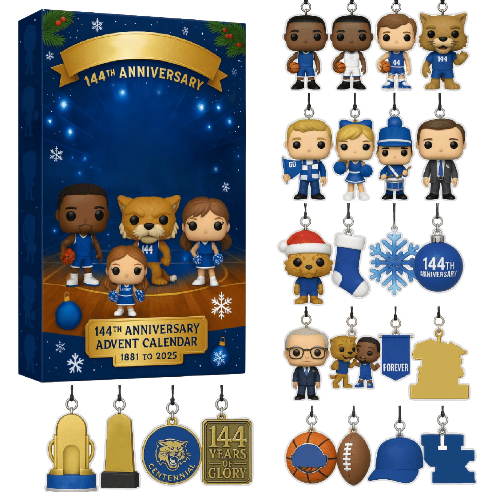 New Release! Football 144th Anniversary Advent Calendar 2025, 24-Day ...
